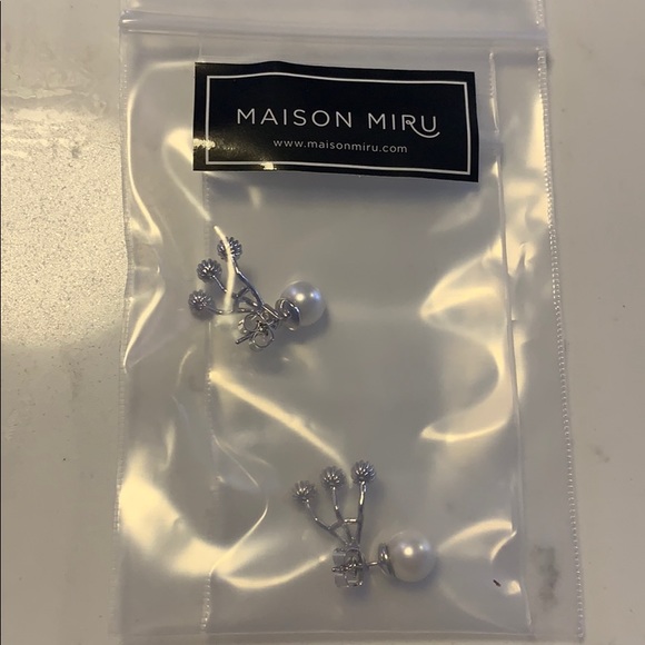 Maison Miru | Jewelry | Maison Miru Classic Pearl Earrings Updated ...